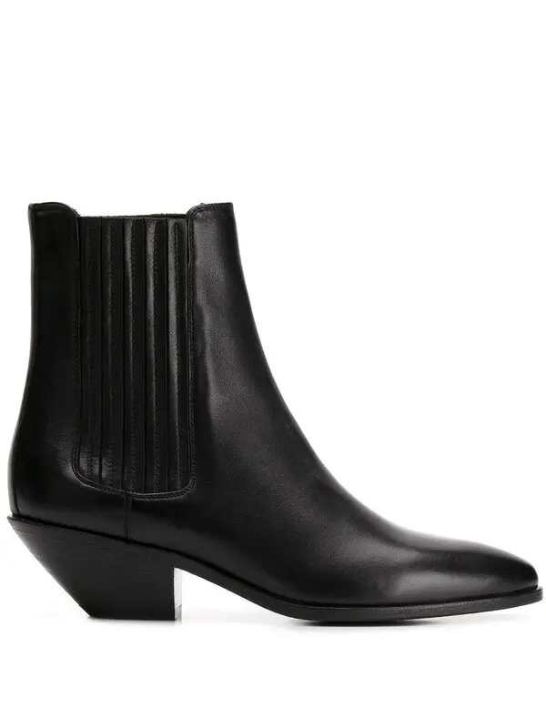 Saint Laurent West Chelsea Heeled Boots