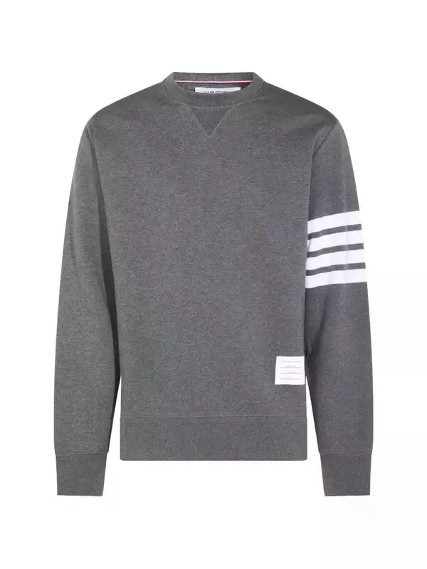 Thom Browne Loopback 4-bar Sweatshirt - Grey