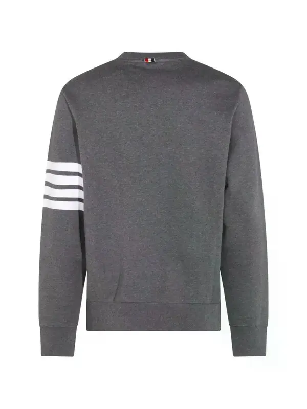 Thom Browne Classic Loopback 4-bar Sweatshirt - Grey