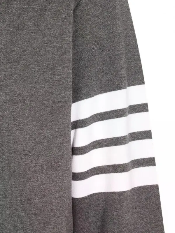 Thom Browne Classic Loopback 4-bar Sweatshirt - Grey