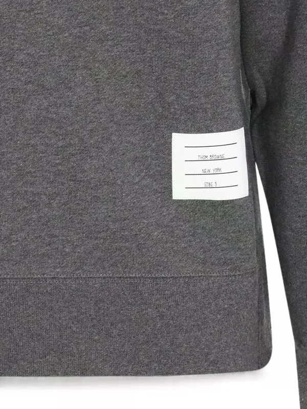 Thom Browne Classic Loopback 4-bar Sweatshirt - Grey