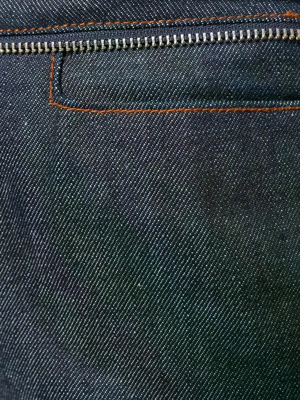 JEAN PAUL GAULTIER Denim Trousers With Overlayed Skirt
