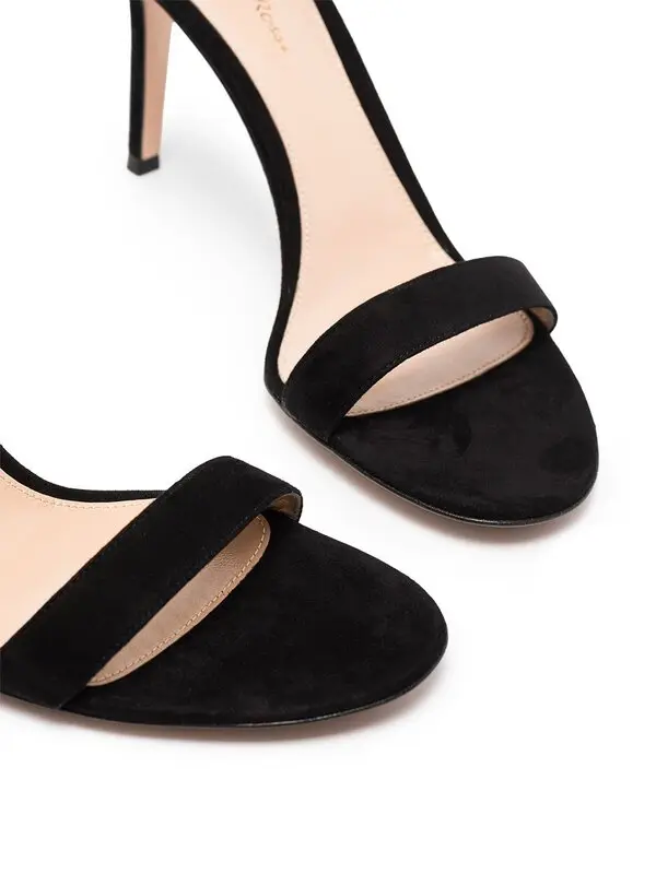 GIANVITO ROSSI Portofino 85mm Sandals - Black