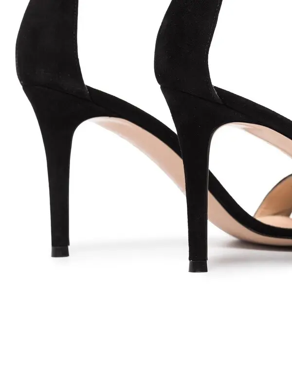 GIANVITO ROSSI Portofino 85mm Sandals - Black