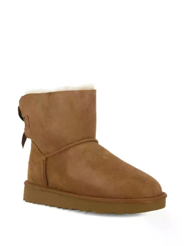 UGG Bailey Suede Ankle Boots - Brown