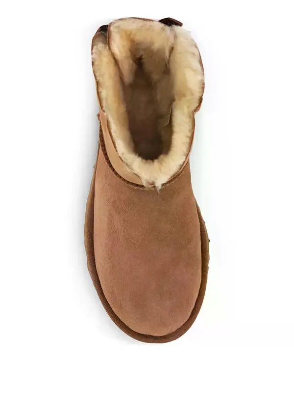 UGG Bailey Suede Ankle Boots - Brown