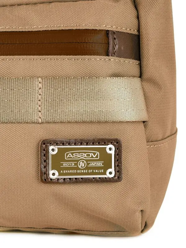 AS2OV Cordura Dobby 2way Shoulder Bag - Brown