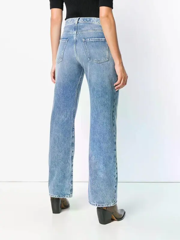 MAISON MARGIELA Contrast-pocket Straight-leg Jeans