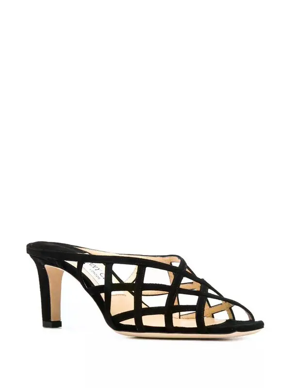 JIMMY CHOO Sai 65mm Open-toe Mules