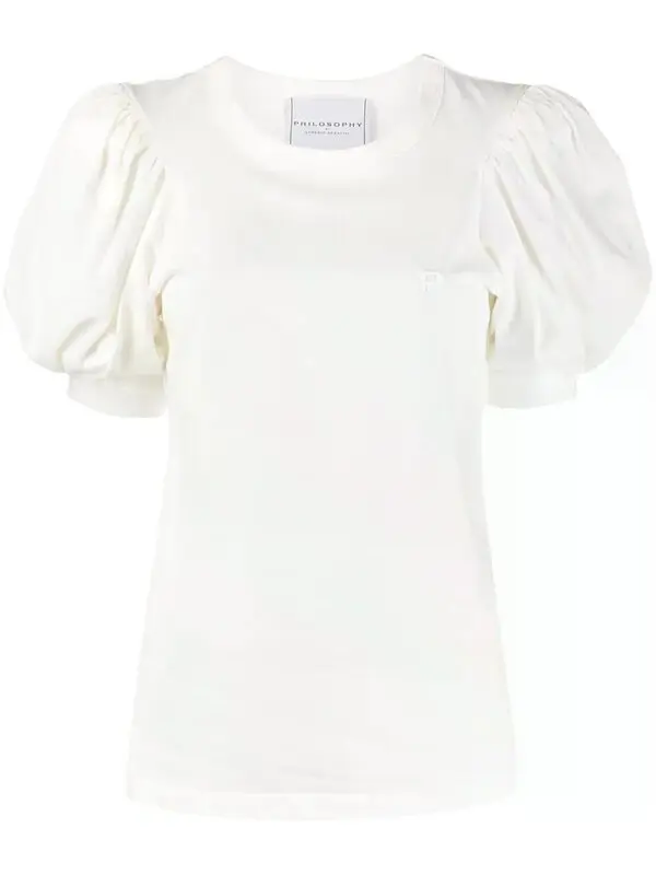 Philosophy Di Lorenzo Serafini Puff Sleeve T-shirt - White