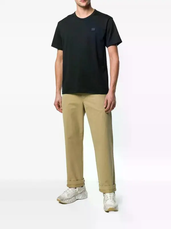 Acne Studios Face-patch Crew Neck T-shirt