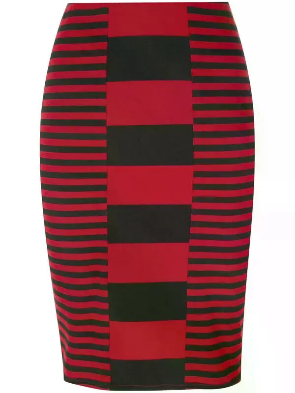 JEAN PAUL GAULTIER Striped Short Skirt