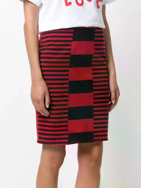 JEAN PAUL GAULTIER Striped Short Skirt