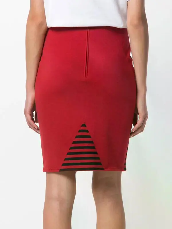 JEAN PAUL GAULTIER Striped Short Skirt