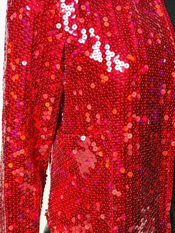 Comme Des Garçons 1999 Sequin Embellished Cropped Jacket