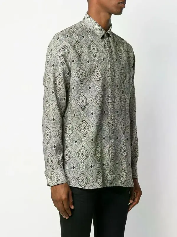 Saint Laurent Paisley Printed Shirt