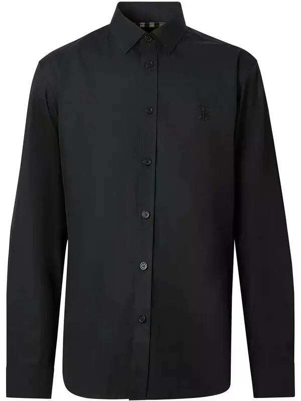 Burberry Monogram Embroidered Shirt