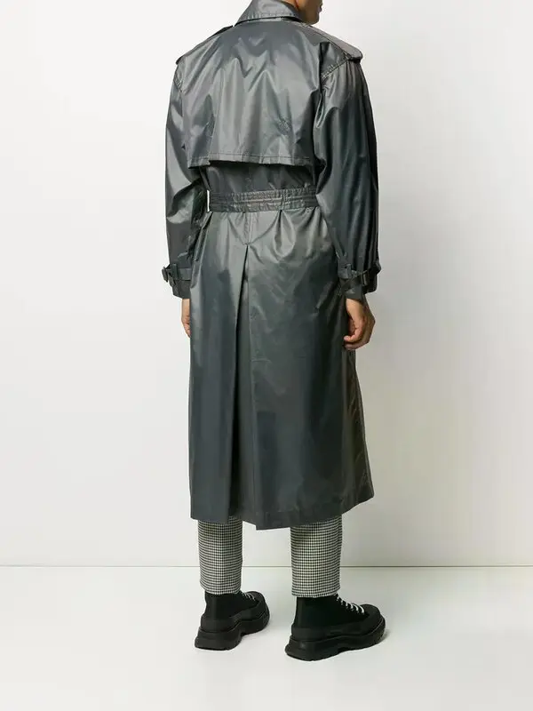 Issey Miyake 1970's Double Breasted Trench Coat