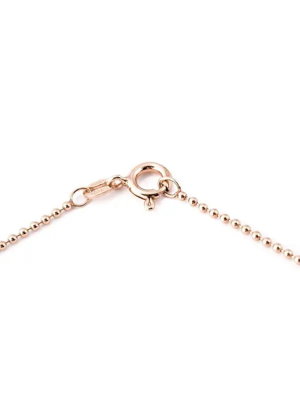 TRUE ROCKS Small Pill Pendant Necklace - Metallic