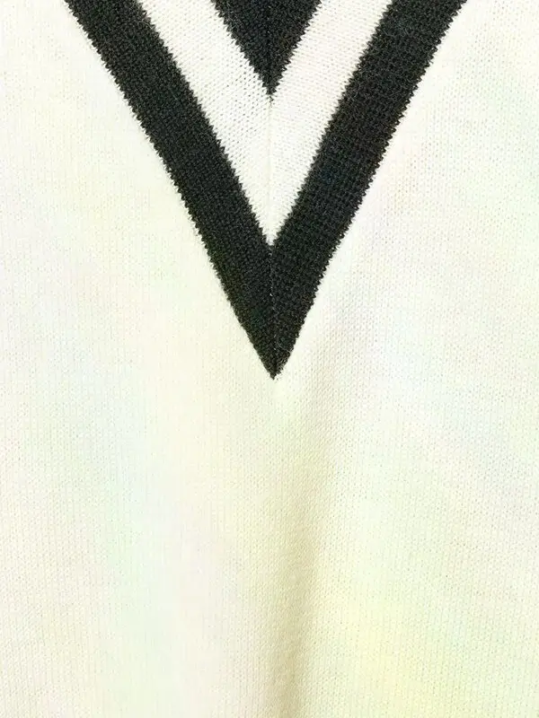 Comme Des Garçons Stripe-detail Wool Jumper