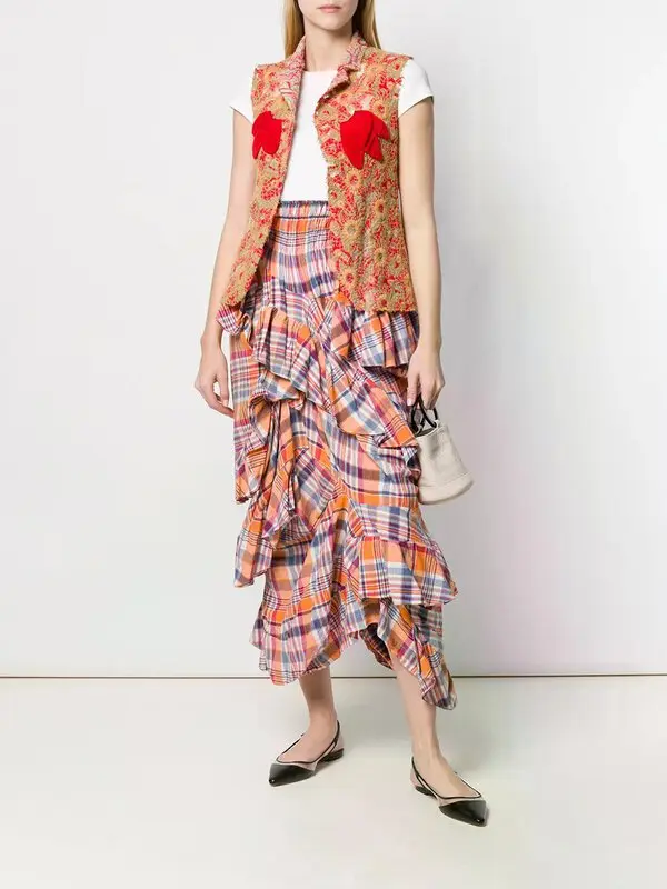 Comme Des Garçons Embroidered Waistcoat