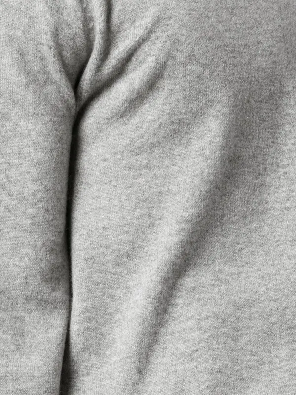 Vince Long-sleeve Fitted Sweater - Grey