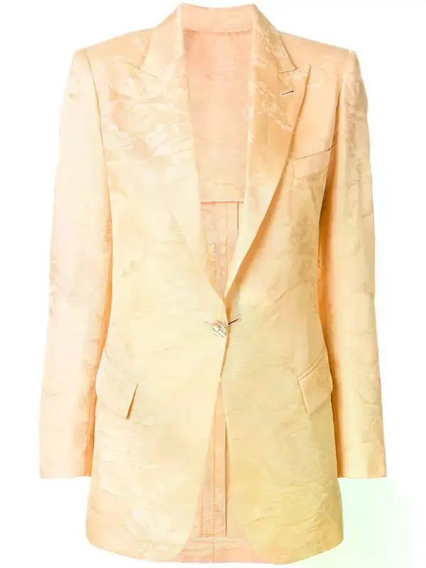 JEAN PAUL GAULTIER Floral Jacquard Blazer