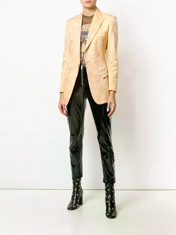 JEAN PAUL GAULTIER Floral Jacquard Blazer