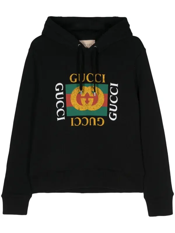 Gucci Interlocking G Cotton Hoodie
