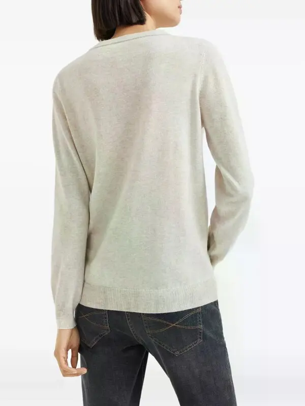 Brunello Cucinelli Cashmere Jumper - Neutrals