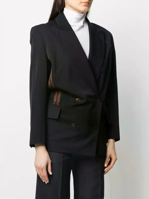 JEAN PAUL GAULTIER 1990s Striped Appliqués Jacket