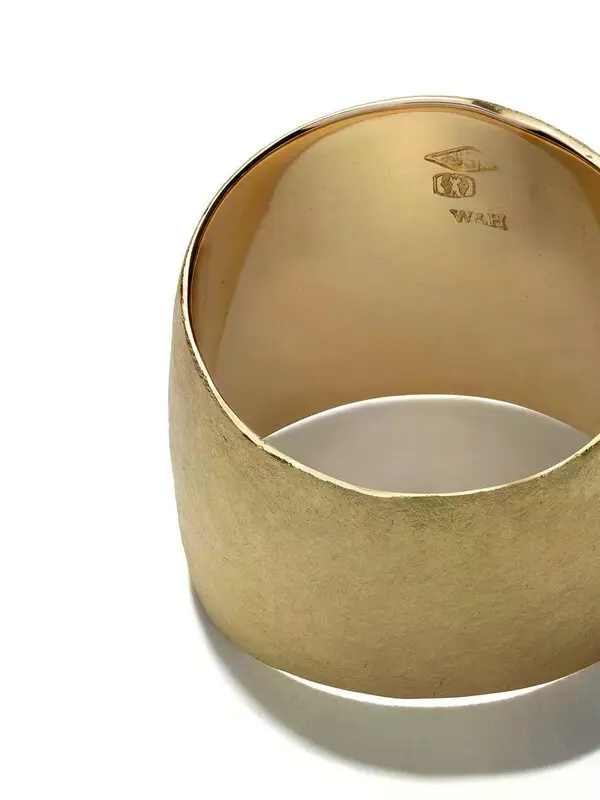 WOUTERS & HENDRIX 18kt Gold Hammered Ring