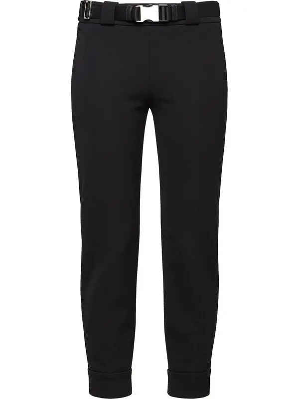 Prada Tailored Trousers With Zip Detail
