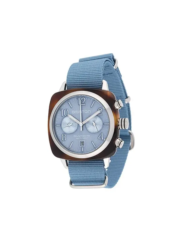 BRISTON Clubmaster Classic Chrono 40mm - Blue
