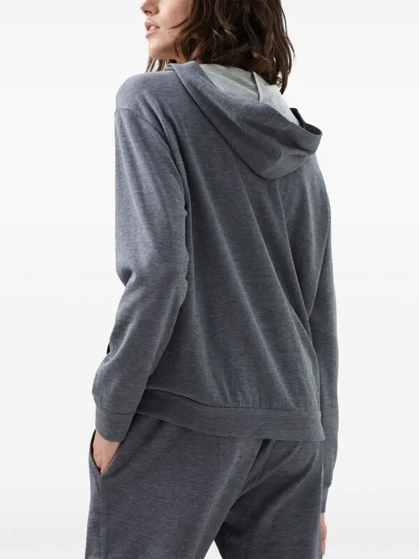 Brunello Cucinelli Zipped Long-sleeve Hoodie