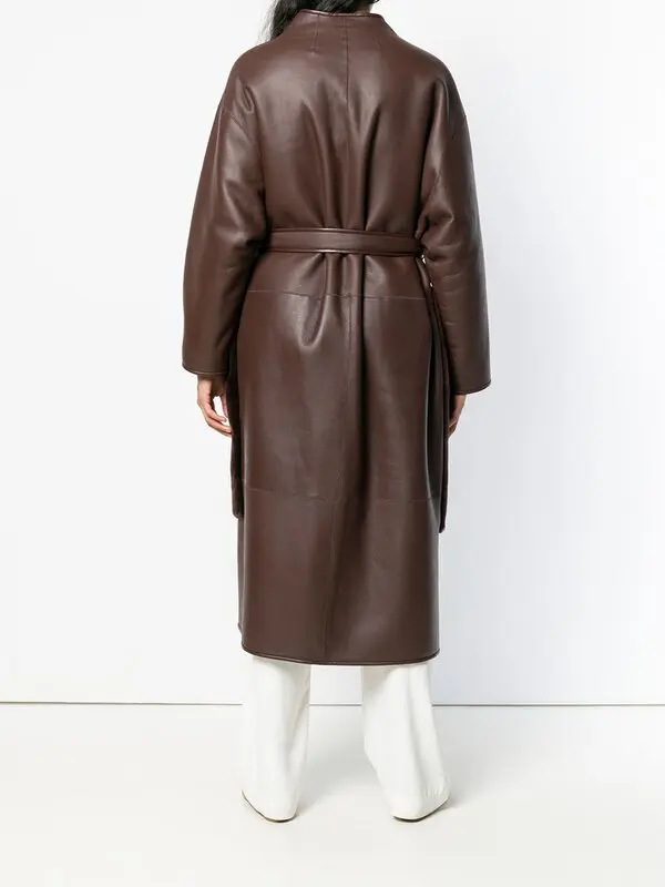 THE ROW Belted Mid-length Coat