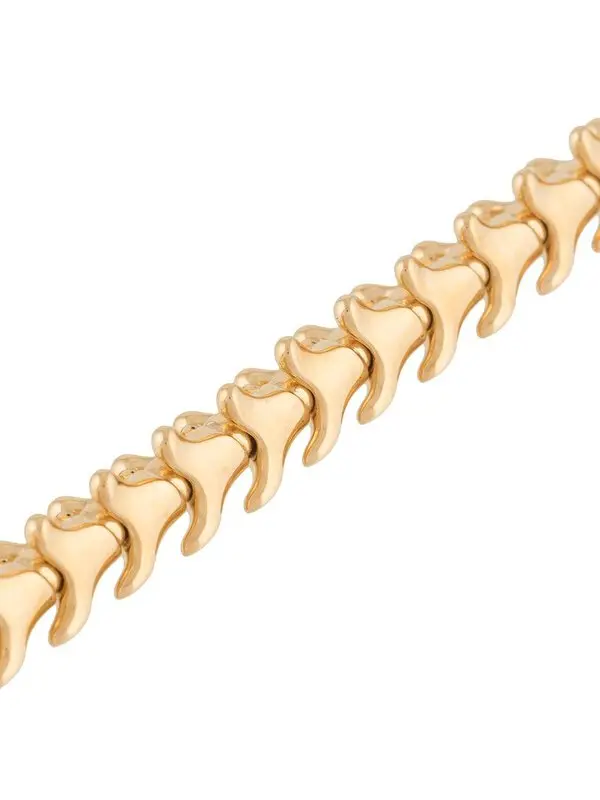 SHAUN LEANE Serpent Trace Slim Bracelet - Gold
