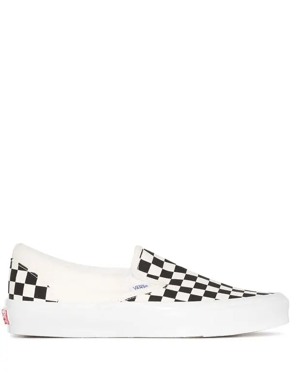 VANS Old Skool Checkerboard Slip-on Sneakers