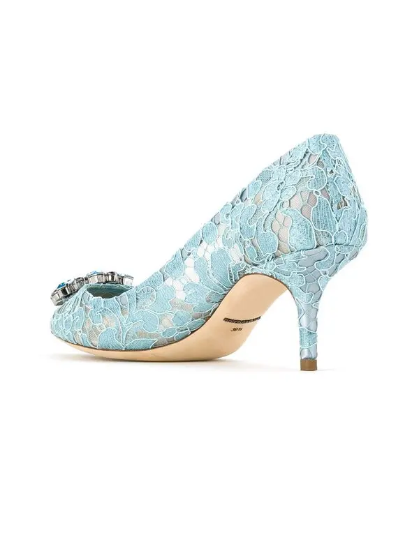 Dolce & Gabbana 60mm Brooch-detail Pumps
