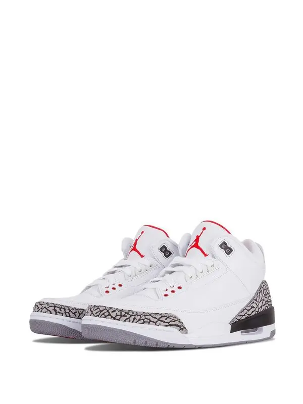 JORDAN 3 Retro Sneakers - White