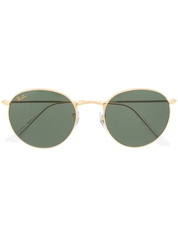 Ray-ban Round-frame Sunglasses - Gold
