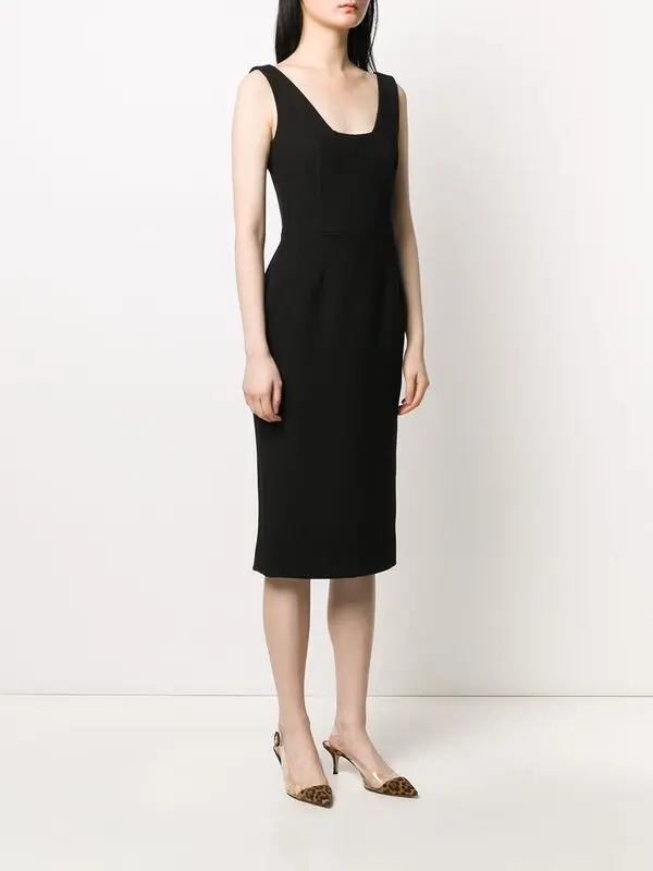 Dolce & Gabbana Fitted Midi Dress