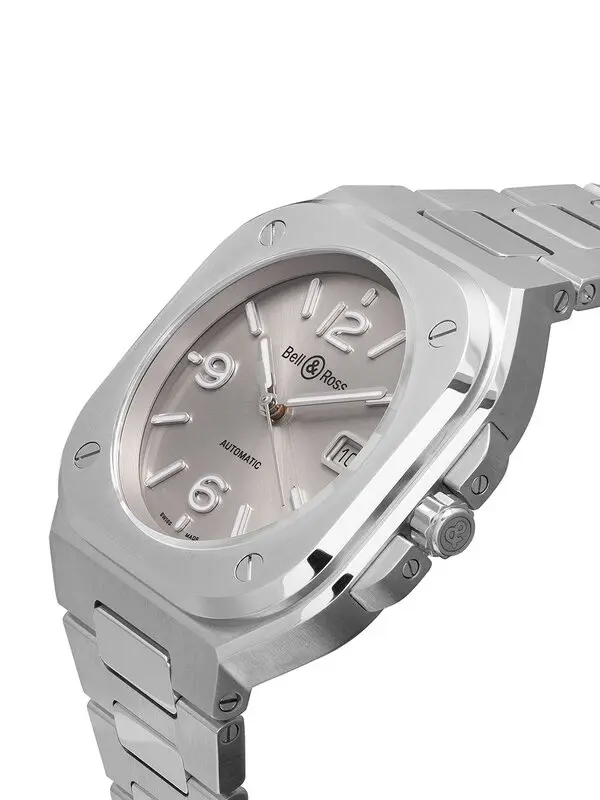 BELL & ROSS Br 05 Grey Steel 40mm - Silver
