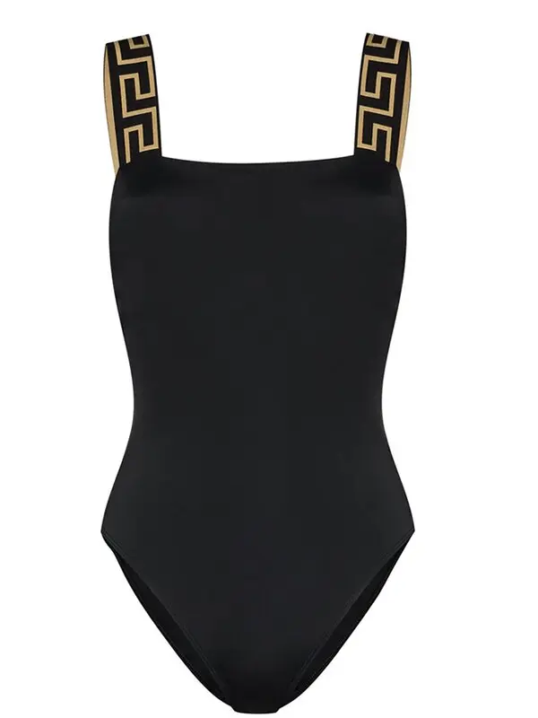 Versace Greca Border One-piece Swimsuit