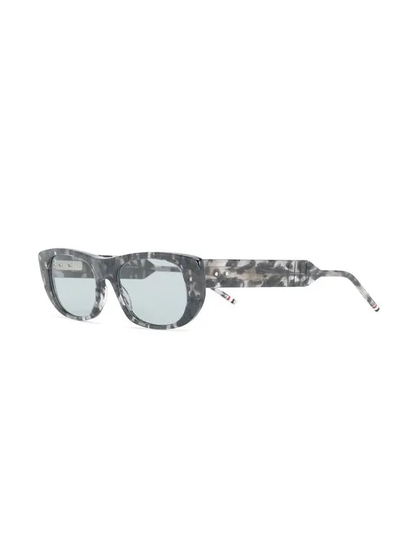 Thom Browne Tb417 Rectangular-frame Sunglasses
