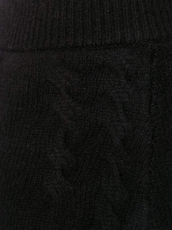 Cashmere In Love Mimie Knitted Knicker Shorts - Black