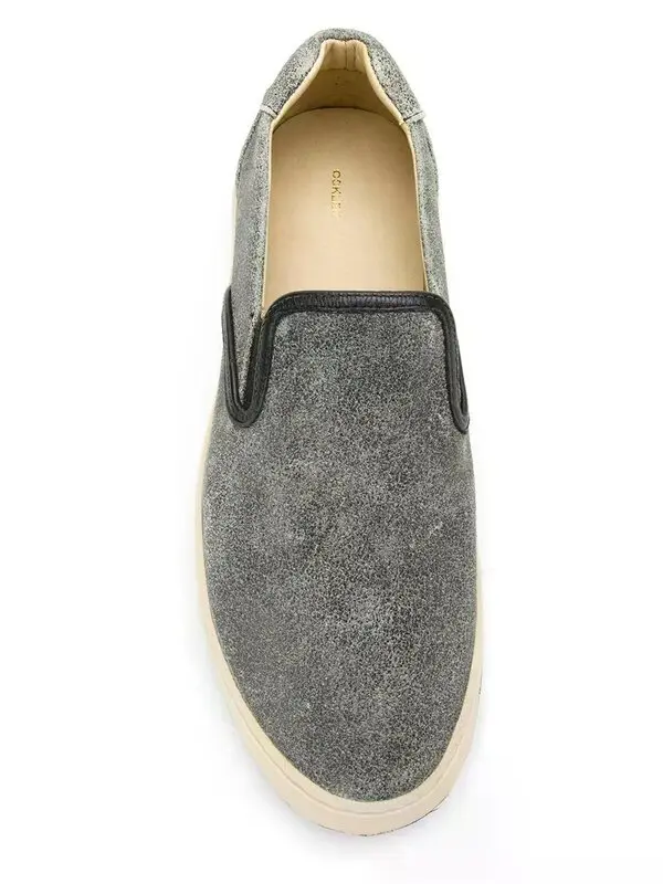 OSKLEN Leather Slip-on Sneakers