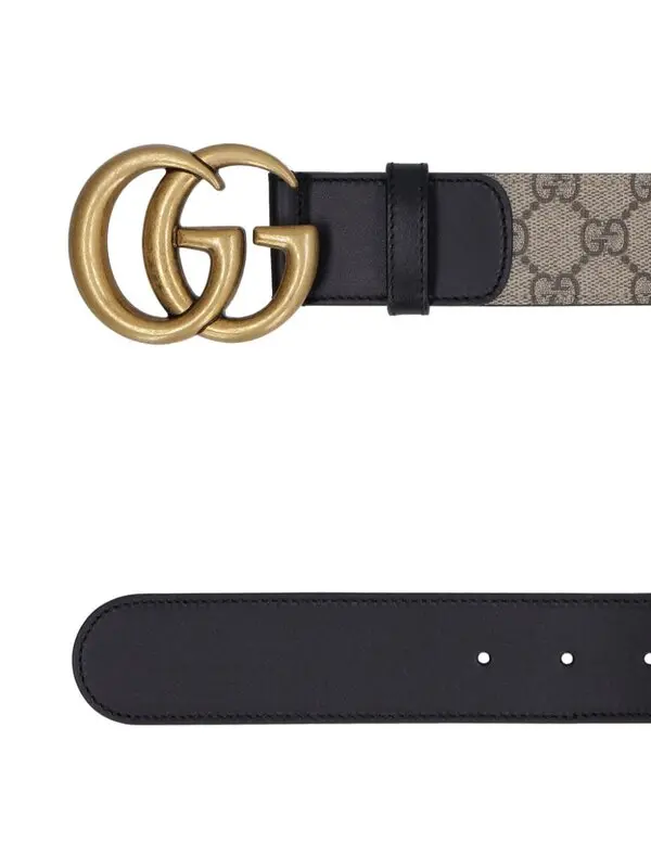 Gucci Gg Supreme Buckle Belt