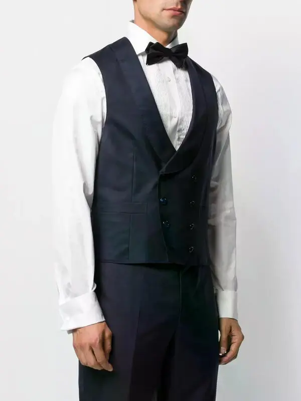 Brunello Cucinelli Double-breasted Virgin Wool Waistcoat