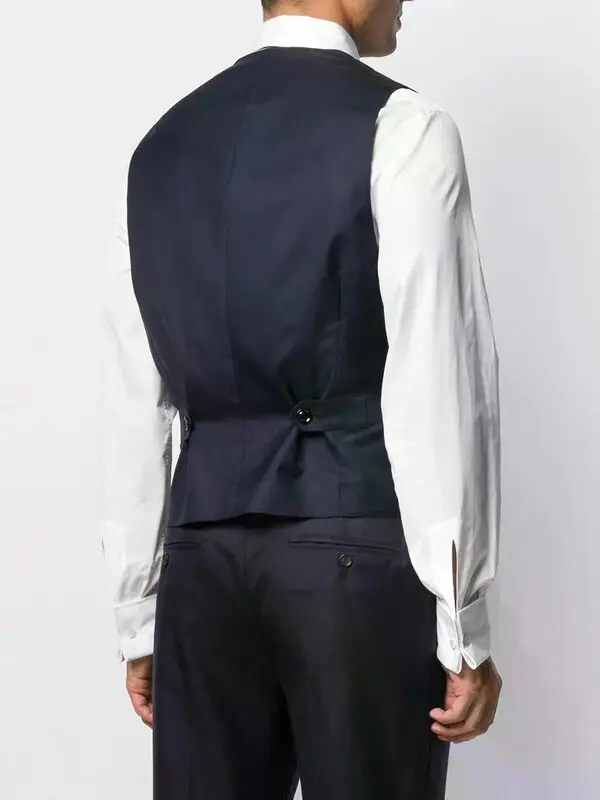 Brunello Cucinelli Double-breasted Virgin Wool Waistcoat